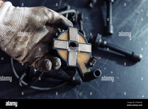 Engine And Hand Hi Res Stock Photography And Images Alamy