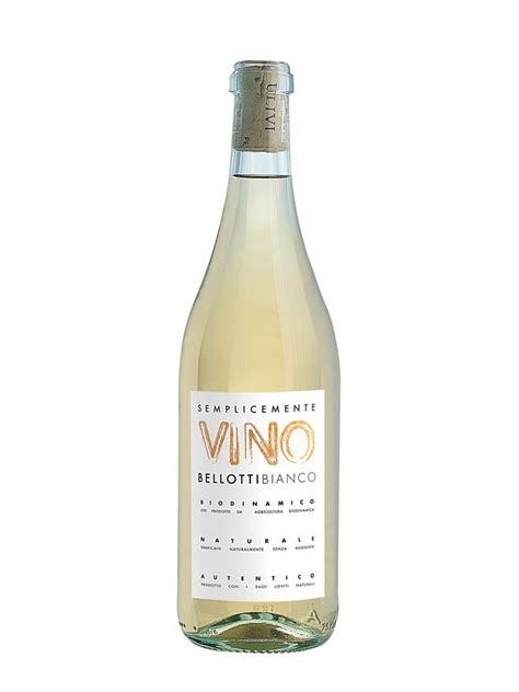 Stefano Bellotti Semplicemente Vino Bianco Rosé Wine Bottle Wine