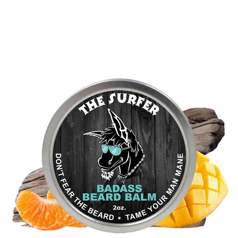 The Surfer Beard Balm By Badass Beard Care Recommended