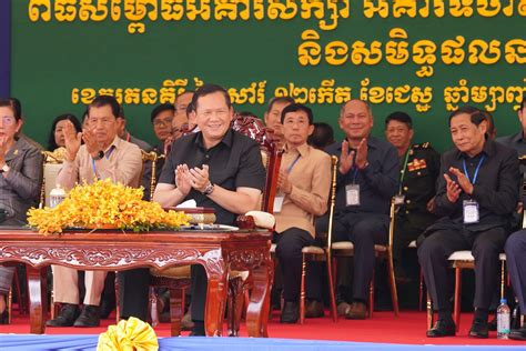 សម្តេចបវរធិបតី ហ៊ុន ម៉ាណែត៖ ដើម្បីការពារទឹកដី ត្រូវជំរុញការកសាងហេដ្ឋារចនាសម្ព័ន្ធ