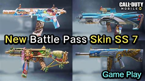 Call Of Duty Mobile สปอยสกินปืน Battle Pass Season 7 Heat Wave