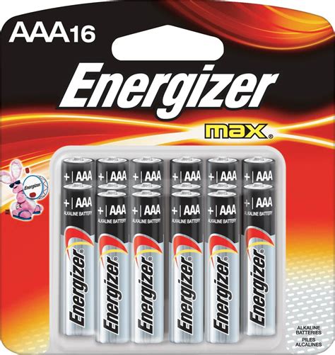 Best Buy Energizer Max AAA Batteries 16 Pack E92TP 16