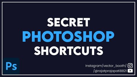 Photoshop Secret Shortcuts You Never Knew Existed Part 1 Youtube