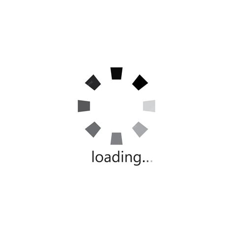 Premium Vector Loading Or Buffering Icon Logo Template