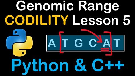 genomic range query solution in python and c codility solutions