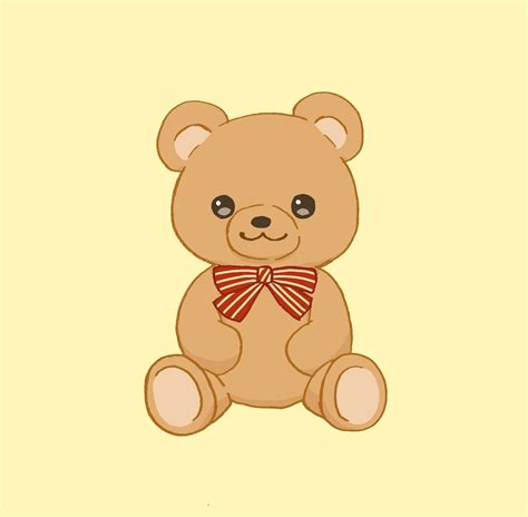 あなただけのテディベアイラスト描きます 推し思い出モチーフなどあなたの好きをテディベアに