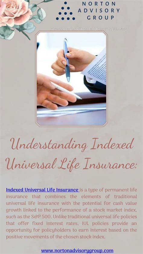 Ppt Securing Futures Norton Advisory Groups Indexed Universal Life Insurance Plans
