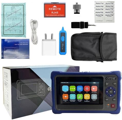 Techtest Mini Otdr For Fiber Optic 13101550nm 2624db 100km Multi