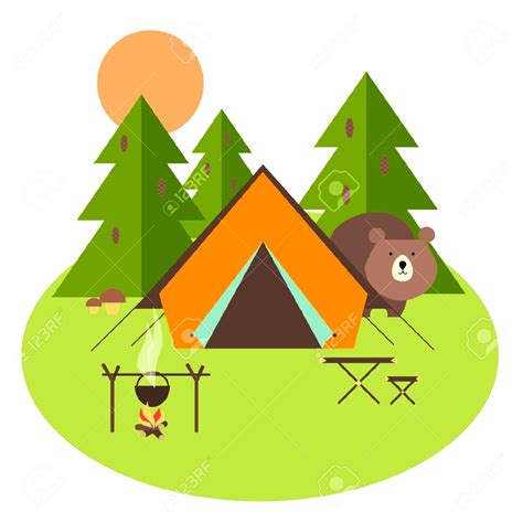 Camping Clip Art Extras Teachpic