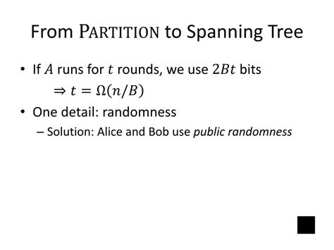 Ppt Lower Bounds On The Communication Of Distributed Graph Algorithms Progress And Obstacles