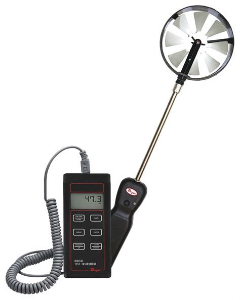 Dwyer Rotating Vane Air Velocity Anemometer 55eh57473b 1 Grainger