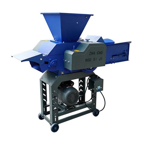4kw6hp Animal Feed Chara Fodder Cutting Machine 3000kg Per Hour