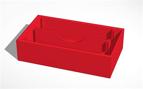 3d Design Battery Box Aa Tinkercad