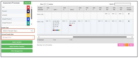 IQA Sample Plan Apply Course Sampling Final Checks HelpDocs