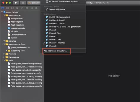 react native run ios can not find any simulator · issue 23282 · facebook react native · github