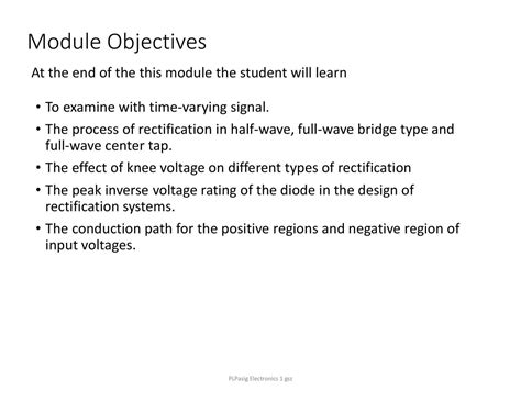 SOLUTION Electronics Module Sinusoidal Input Studypool