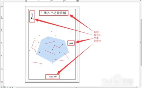 Arcgis新手教程——添加标题、文本、指北针等360新知