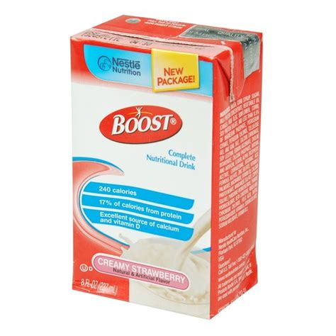 Boost Strawberry Flavored Supplement Drink 8 Fl Oz Delivery Or Pickup