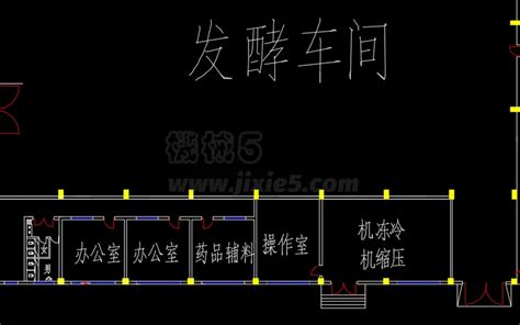 葡萄酒发酵车间布置图cad图纸cad图纸设计 机械5