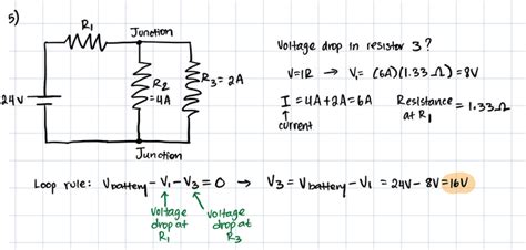 Calculating Voltage Drop R Mcat