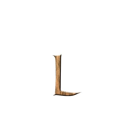 Free Illustration Wooden L L Letter Letter L Free Image On