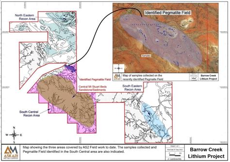 Askari Metals Reveals Ree Potential Through Rock Sampling At Barrow Creek Lithium Project Nt