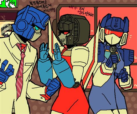 361024 Optimus Prime Rule 63 Soundwave Transform By