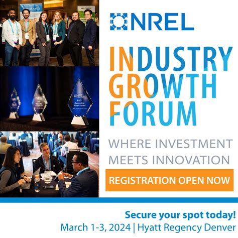 Nrel Industry Growth Forum Cleantech San Diego