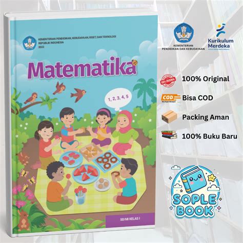 Elementary School Non Lisence Mathematics Book Class 1 Independent Curriculum Dara Retno