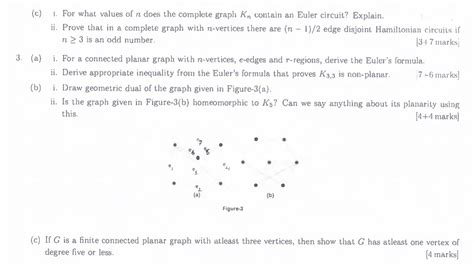C For What Values Of N Does The Complete Graph Chegg
