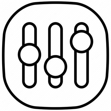 adjust user interface ui button web icon download on iconfinder