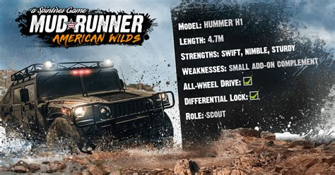 Spintires mudrunner american wilds vehicles - opecclick