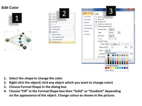 Clustering Circular Ppt 4 Powerpoint Shapes Powerpoint Slide Deck