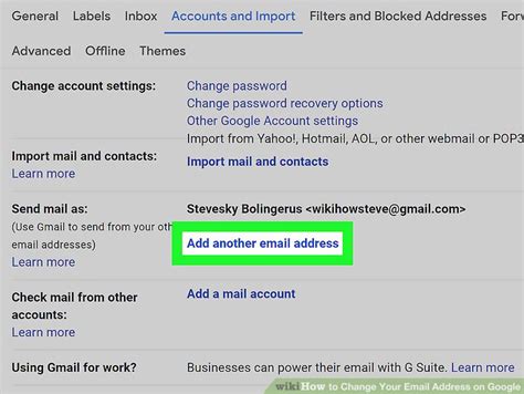 How To Change Your Email Address On Google Steps