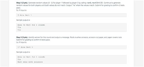 Solved Program Specifications Write A Program To Play An