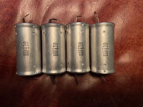 Soviet Ft 3 Teflon Audio Capacitors Quad4x 01uf 600v ±10 Reverb