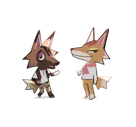 「섬의 늑대주민 」페글🍙のイラスト