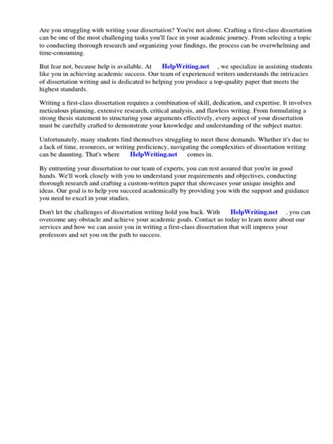 How To Do A First Class Dissertation Pdf Thesis Methodology