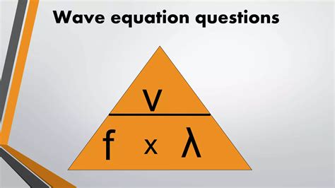 Wave Equation Speed Wavelength And Frequency Pptx