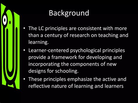 Learners Centered Psychological Principle Ppt