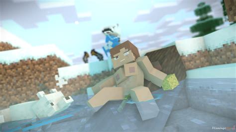 Rule 34 1girls 3d Arctic Fox Minecraft Breasts Cubic Breasts Female Female Focus Flamingo