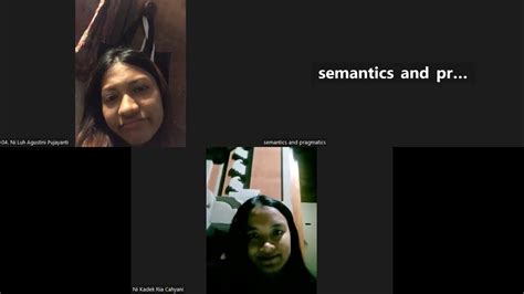 final test semantics and pragmatics youtube