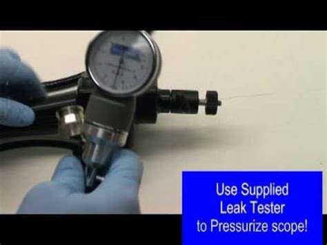 PVS Assembly Video Leak Test Procedure Endoscope Endoscopy YouTube