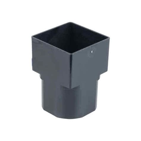Osma Squareline Rainwater Gutter Pipe And Fittings Osma 4t836 Black