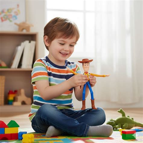 2 Bonecos Woody E Buzz Lightyear 18cm Toy Story Disney Na Caixa