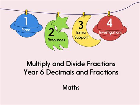 Multiply And Divide Year 6 Decimals And Fractions Teaching Resources