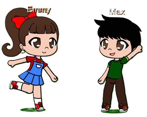 Emmy And Max Dragon Tales Gacha Club By Julinhaanimation On Deviantart