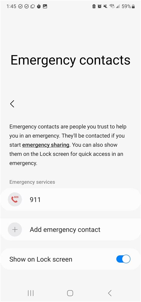 Android How To Share Your Health Details During An Emergency Call
