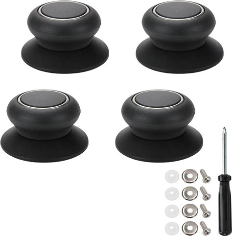 Chinflly 4 Pcs Universal Pot Lid Top Replacement Knobbakelite Replacement Pot Lid