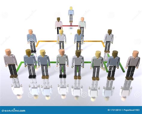 Set Business Hierarchy Organogram Chart Infographics Icon Isolated On